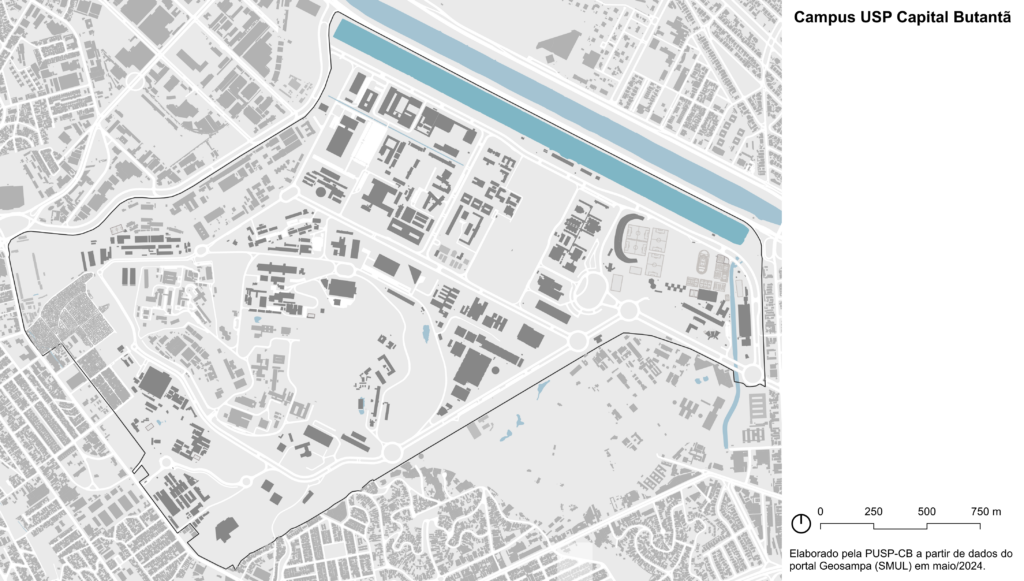 Mapas - Prefeitura do Campus USP Capital-Butantã